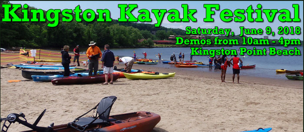 Kayak Festival June 9, 2018: Kingston – Mid-Hudson Adirondack Mountain Club